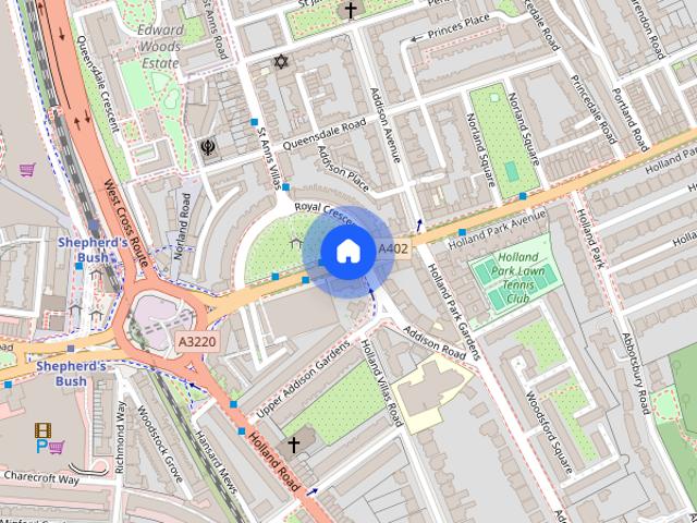 Holland Park Avenue, London, W11