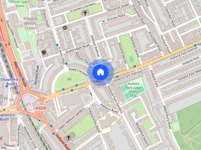 Holland Park Avenue, London, W11
