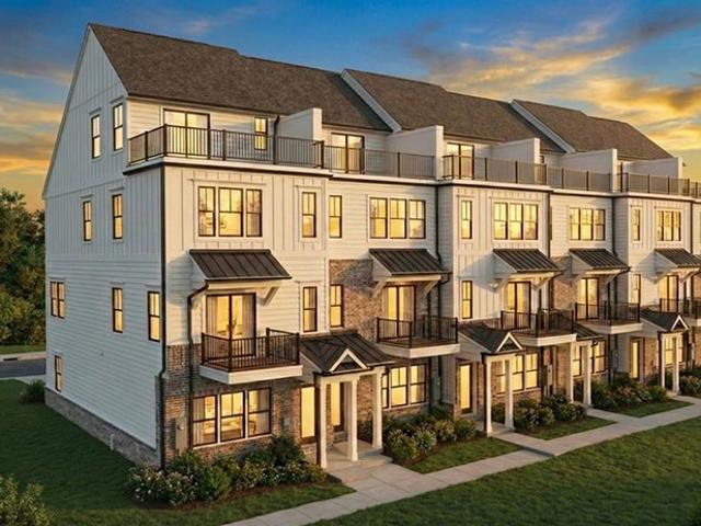 Hollis TH Plan North District at Flowers Plantation Townhomes Community