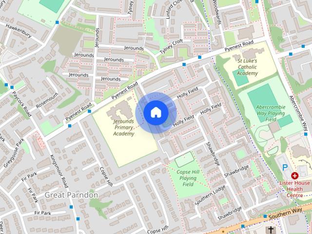 Hollyfield, HARLOW