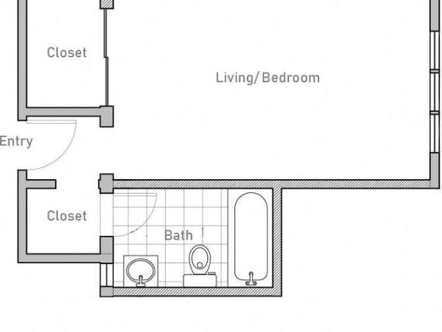 Hollywood Arms Apartments Studio Apartment for Rent at 6434 Yucca St, Los Angeles, CA 90028 Hollywood Hills West