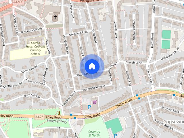 Holmfield Road, Coventry, CV2 4DD
