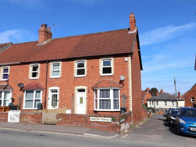Hopcott Terrace, Alcombe, Minehead. 3 bed end of terrace house to rent £1,295 pcm £299 pw