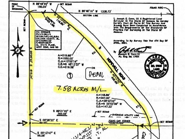 Hopewell Rd, Hanceville, AL 35077