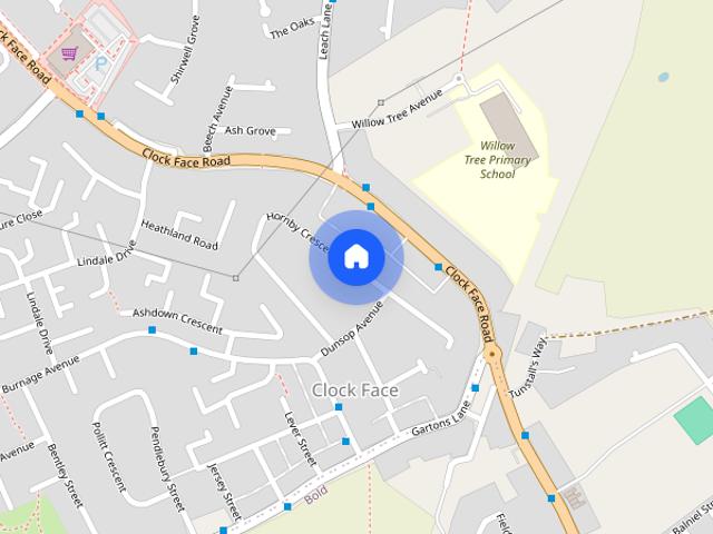 Hornby Crescent, Clock Face, WA9