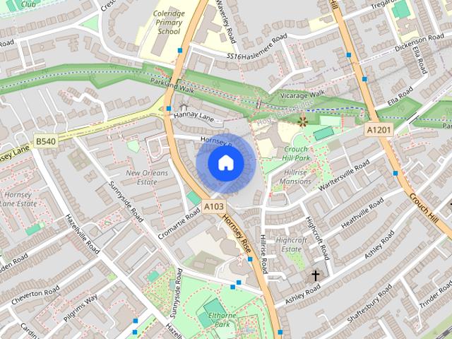 Hornsey Rise Gardens, Archway, London, N19