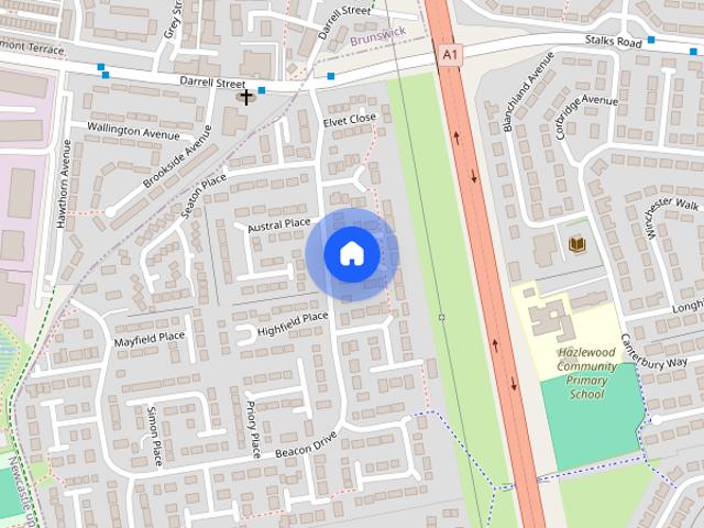 Hornsea Close, Wideopen, Newcastle upon Tyne, Tyne and Wear, NE13