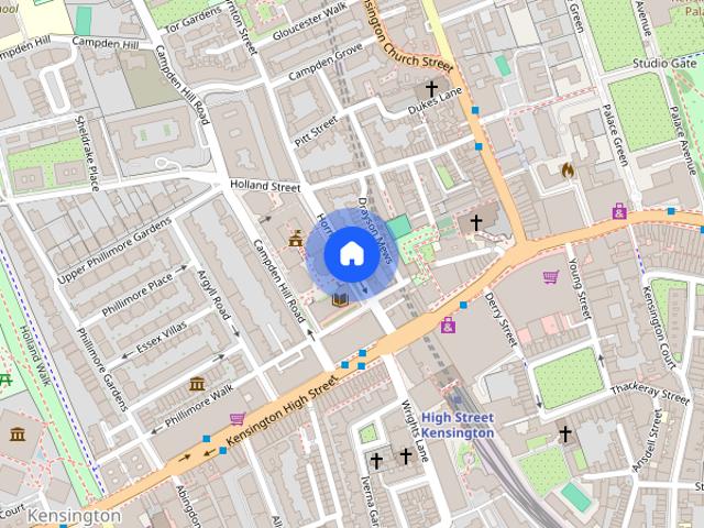 Hornton Street, Kensington and Chelsea, London, W8