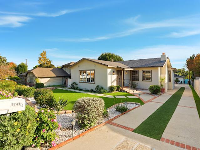 House with garden