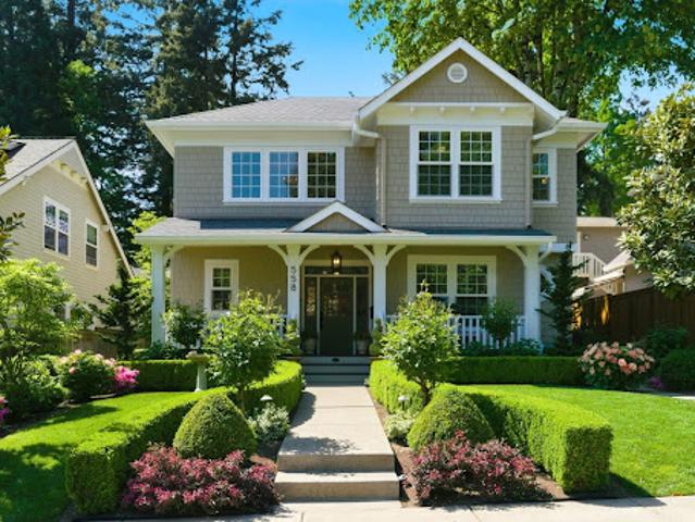 House with garden and terrace
