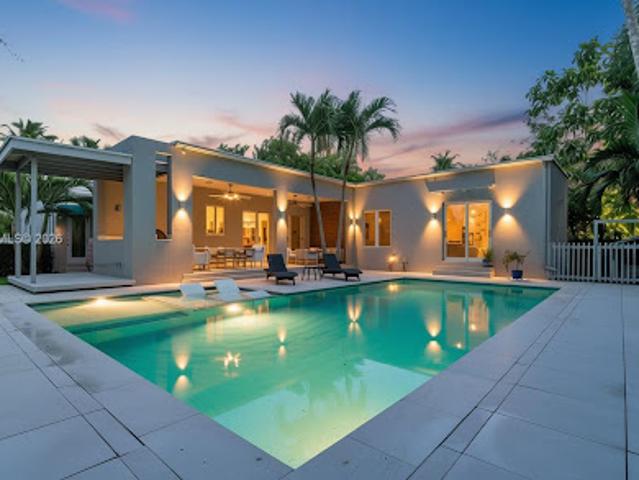 House with pool and garden