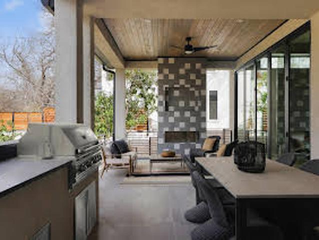 Contemporary house with garden and terrace