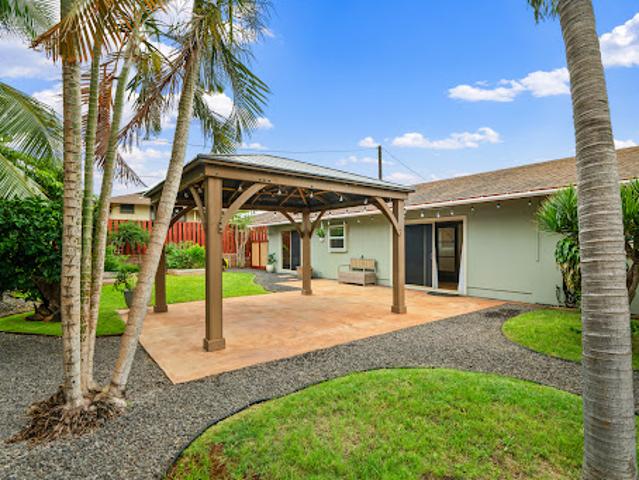 House with garden