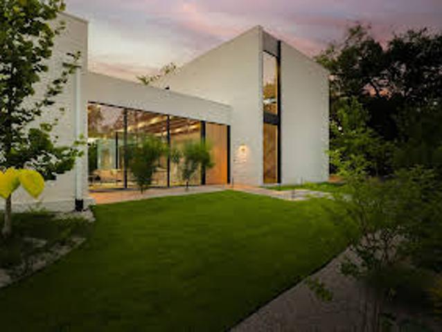 House with garden
