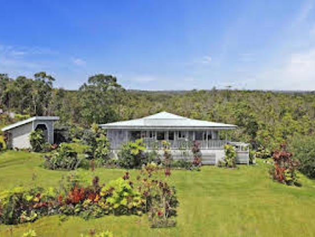 Seaside house with garden