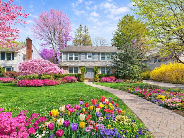 House with garden and terrace