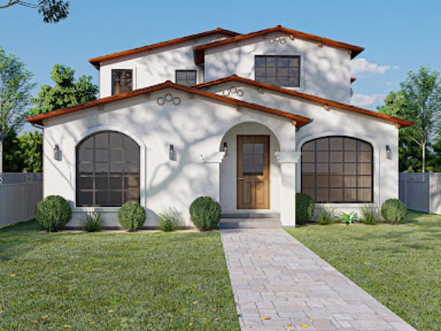 House with garden