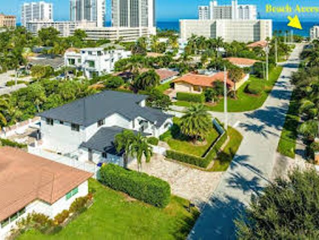 Seaside house with garden