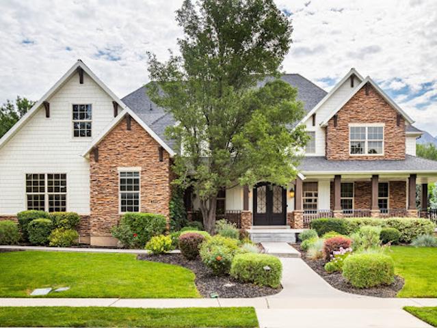 House with garden