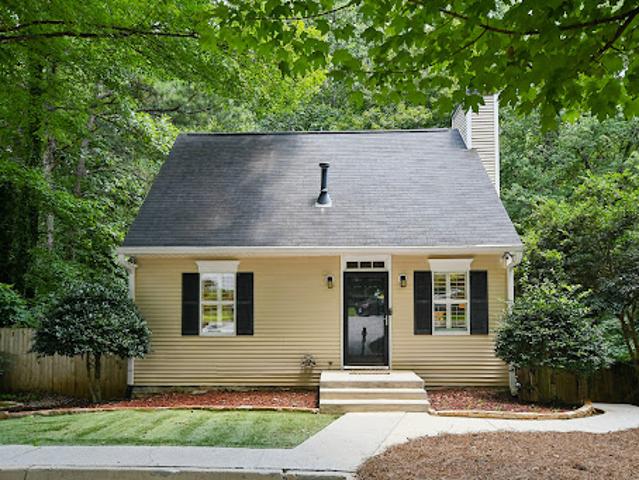 House with garden