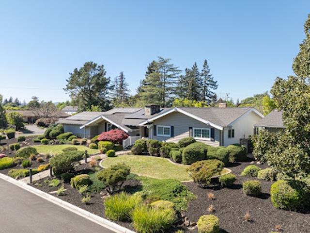 House with garden