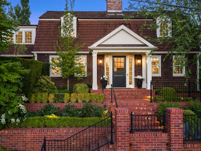 House with garden
