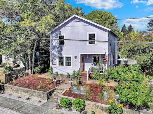 House with garden