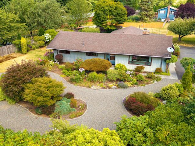 House with garden