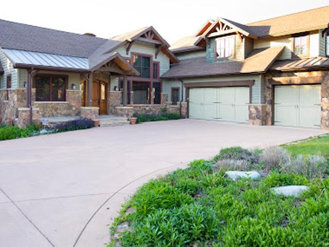 House with garden