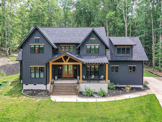 House with garden