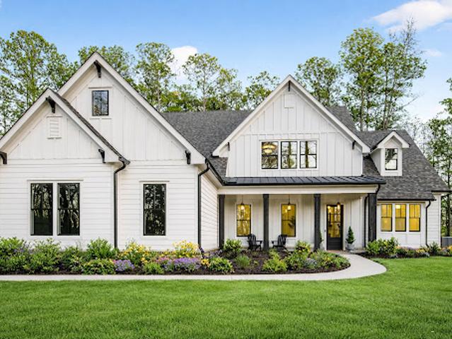 House with garden