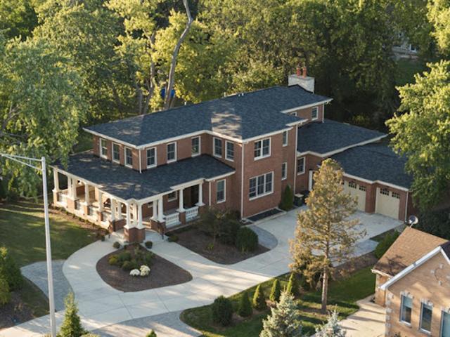 House with garden