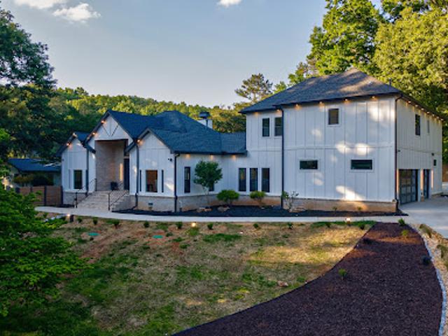 House with garden