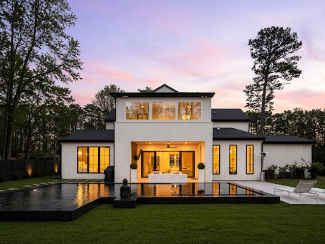House with garden