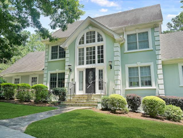 House with garden
