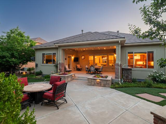 House with garden