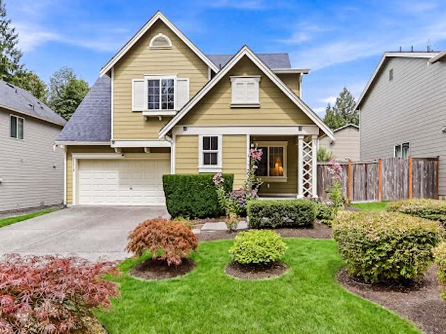 House with garden