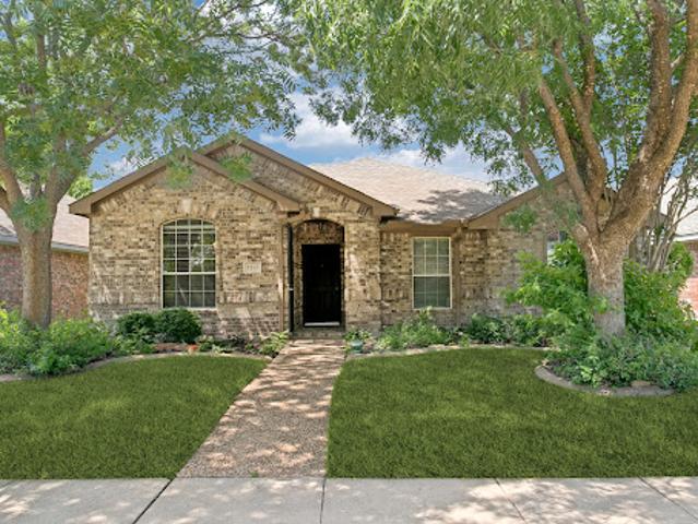 House with garden