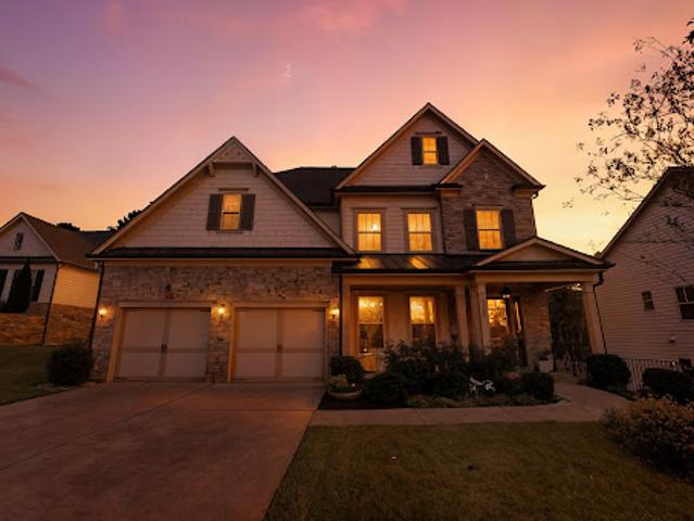 House with garden