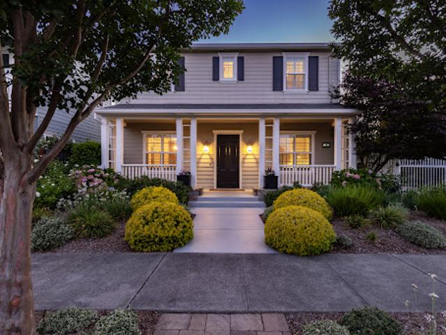 House with garden