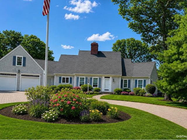House with garden