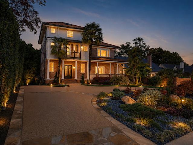 House with garden