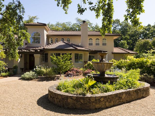 House with garden