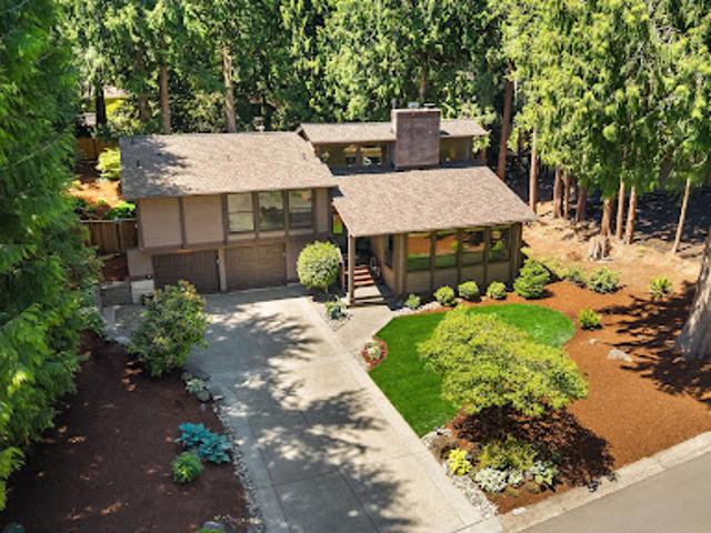 House with garden