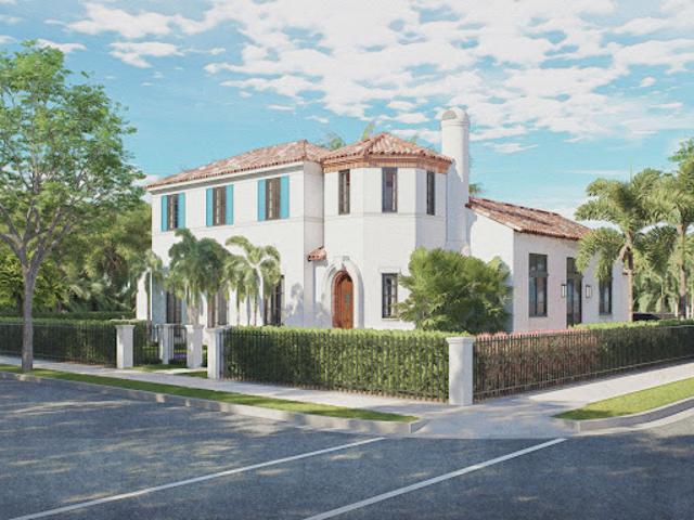 House with garden