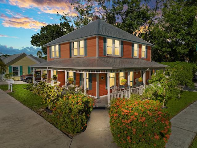 House with garden