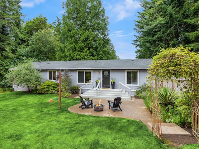 House with garden