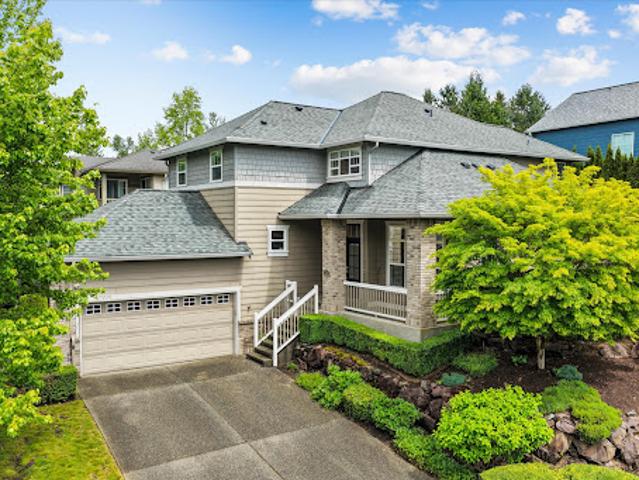 House with garden