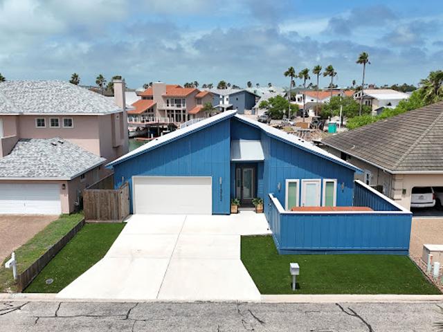 Contemporary house with pool and garden