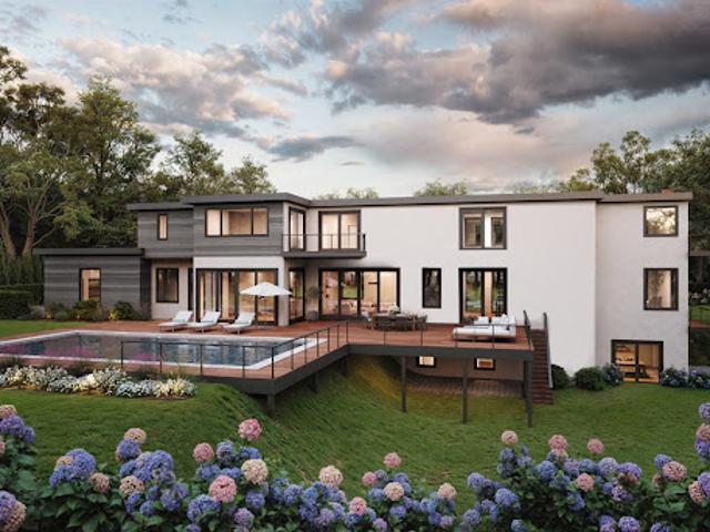 House with garden and terrace